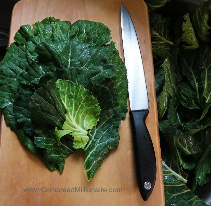 Smoky Collard Greens - Cornbread Millionaire