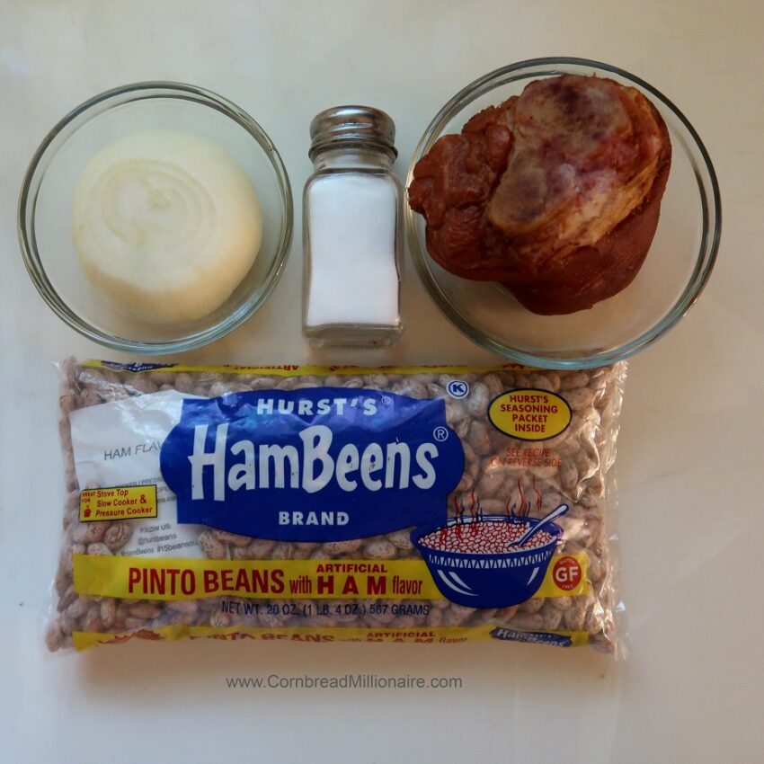 Southern Pinto Beans - Cornbread Millionaire