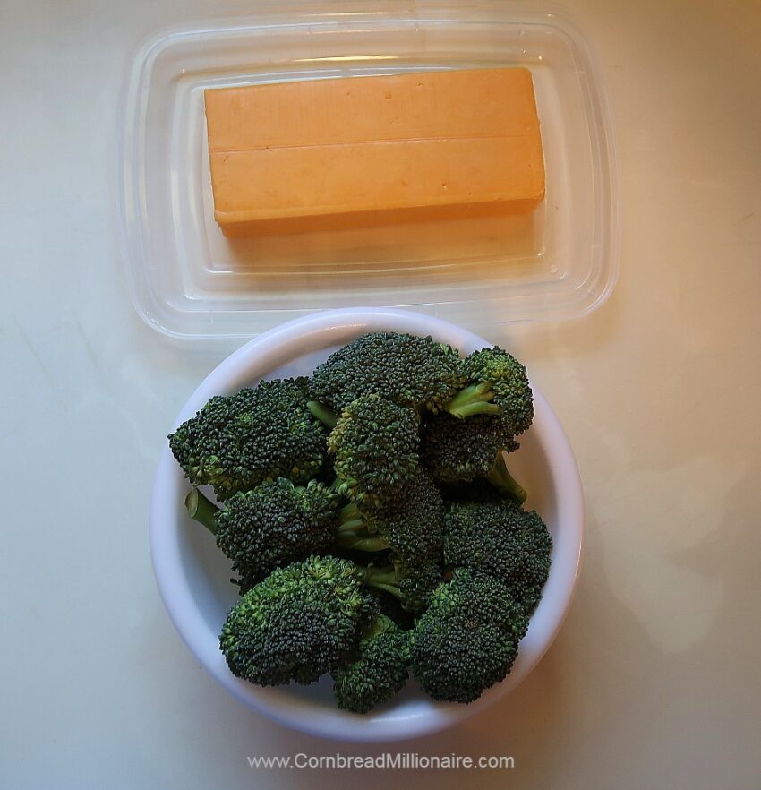 Broccoli Cheddar Cornbread - Cornbread Millionaire