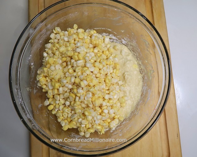 Corn Fritters - Cornbread Millionaire