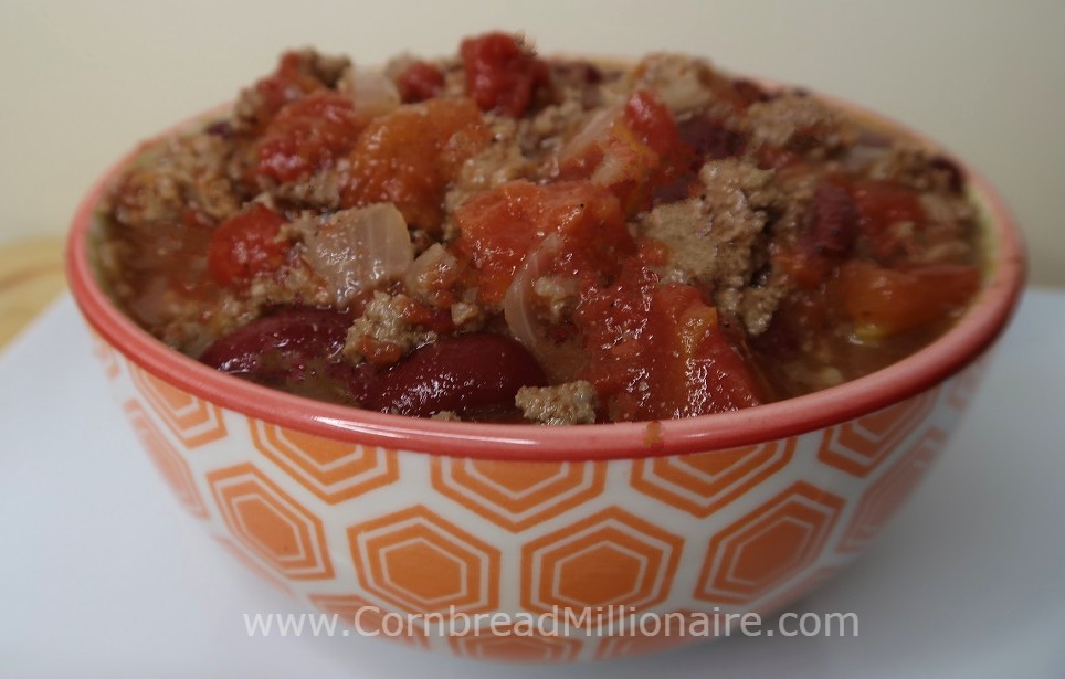 Chunky Chili - Cornbread Millionaire